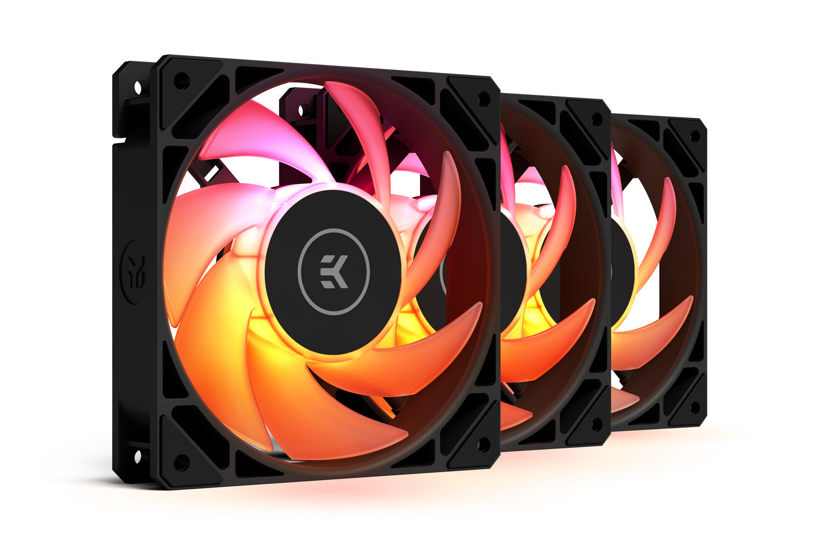 EK-Loop Fan FPT 120 3-Pack D-RGB - Black (550-2300rpm) – EK Webshop