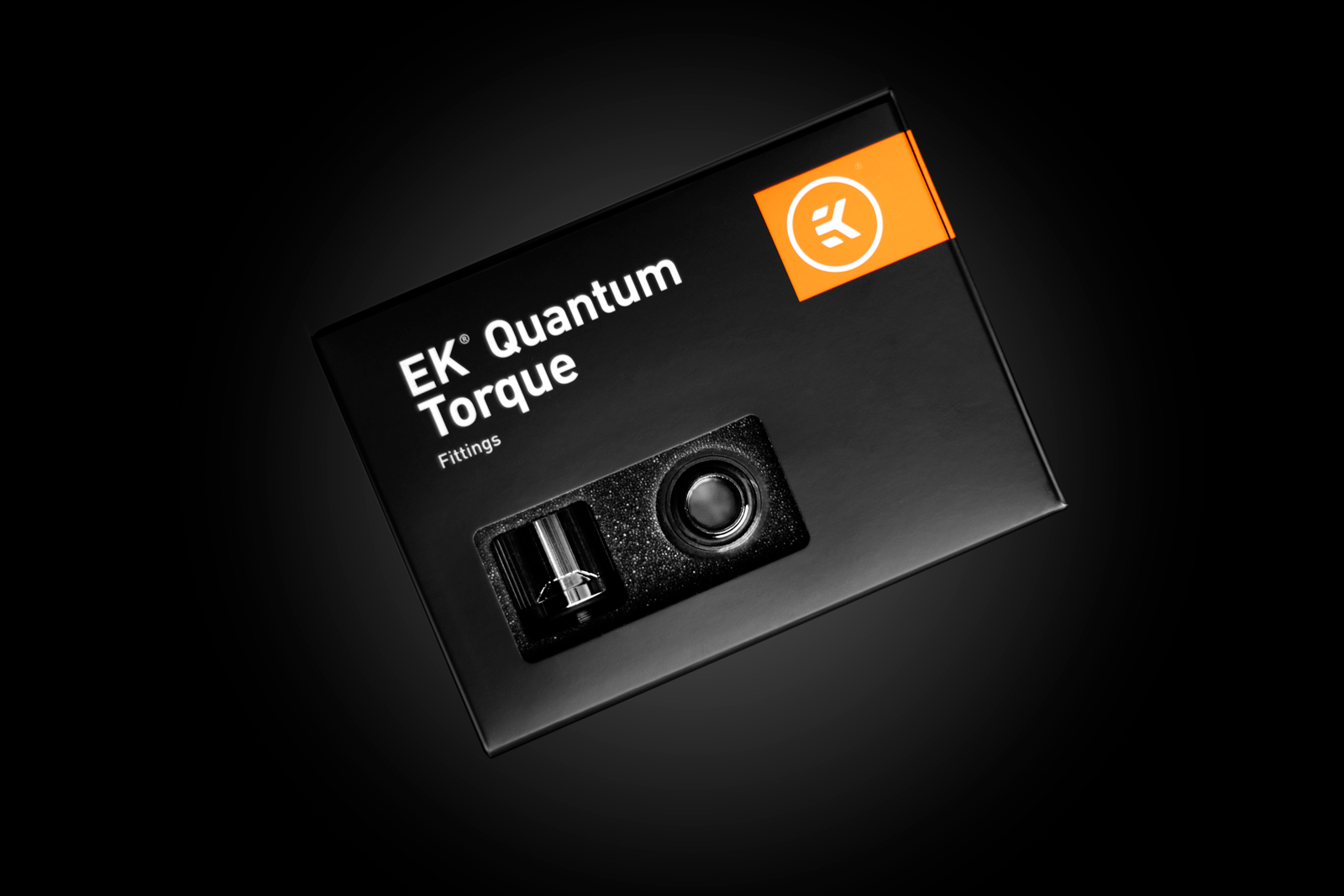 EK-Quantum Torque 6-Pack HDC 16 - Black - For 16mm OD Tubing - Hard ...