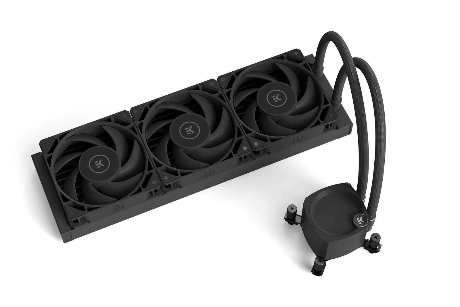 EK-Nucleus AIO CR360 Dark - AM5-compatible all in one cooler – EK Webshop