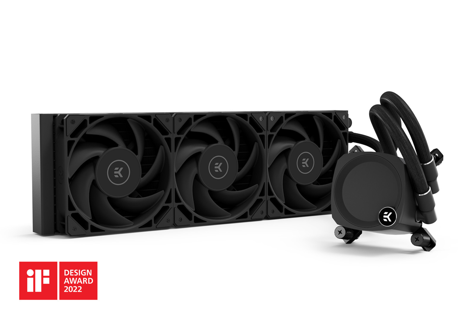 EK-Nucleus AIO CR360 Dark - AM5-compatible all in one cooler – EK Webshop