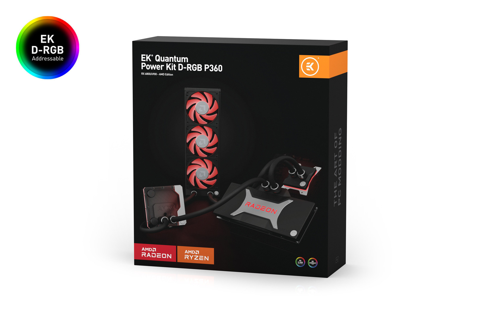 EK-Quantum Power Kit RX 6800/6900 D-RGB P360 - AMD Edition – EK Webshop