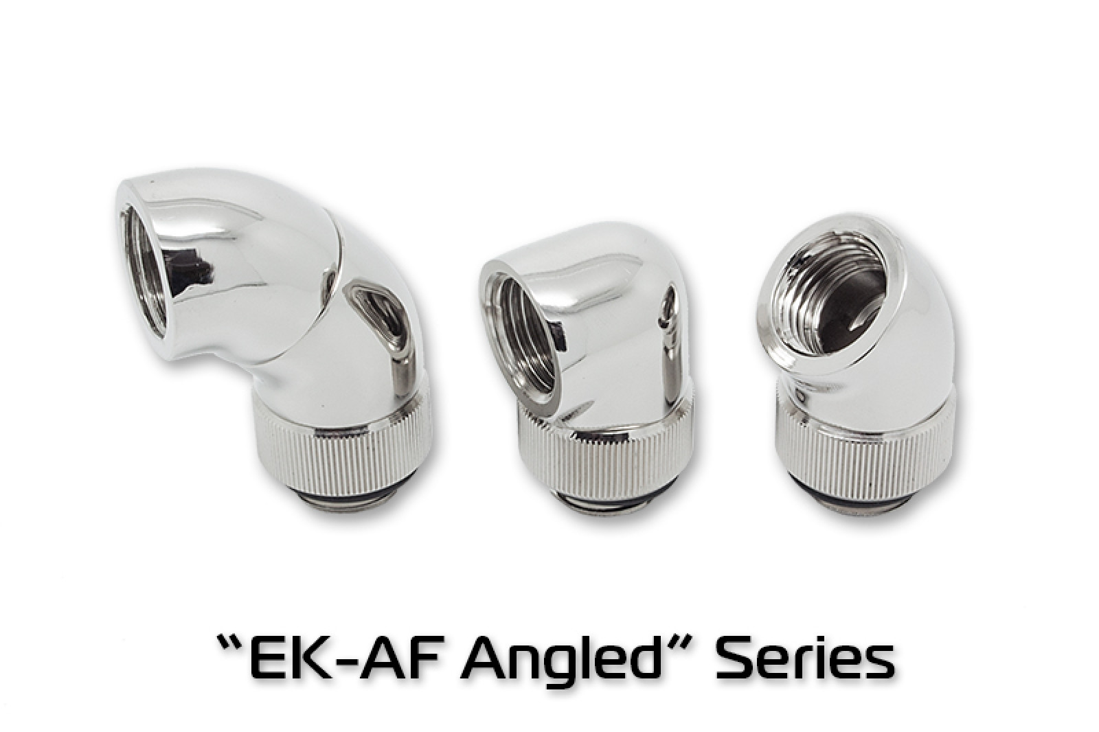 EK-AF Angled 2×45° G1/4 Nickel – EK Webshop