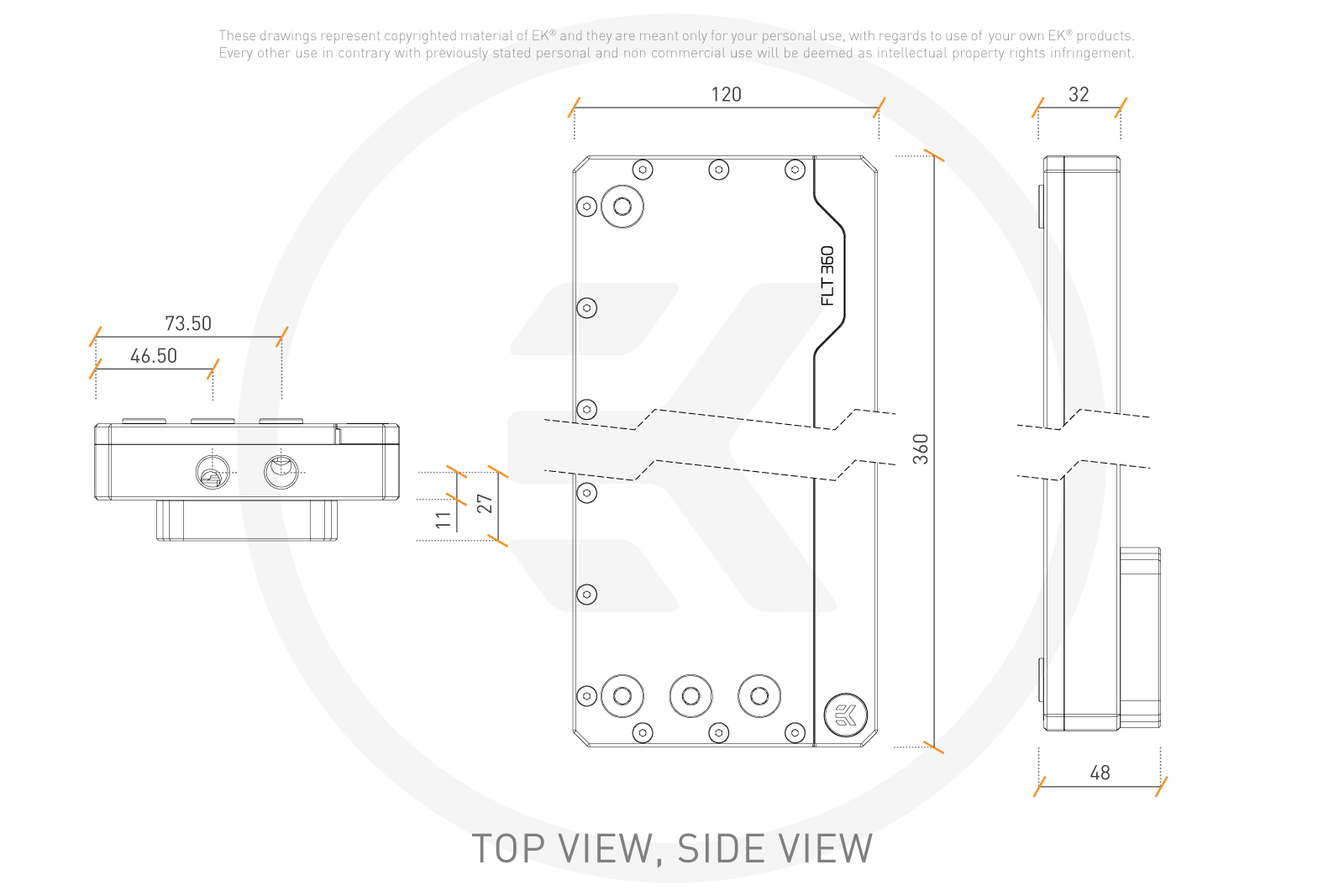 EK- Quantum Kinetic FLT 360 D5/DDC Body D-RGB - Plexi – EK Webshop EK- Quantum Kinetic FLT 360 D5/DDC Body D-RGB - Plexi – EK Webshop