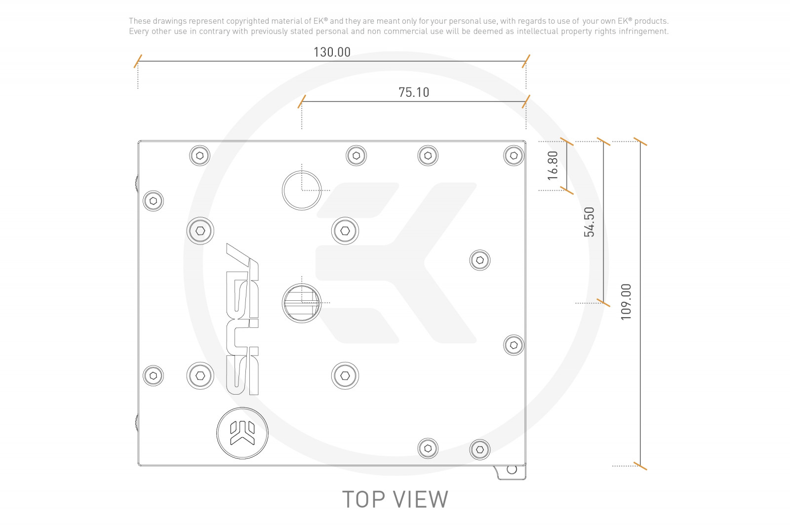 EK-FB ASUS X99 Monoblock - Nickel – EK Webshop