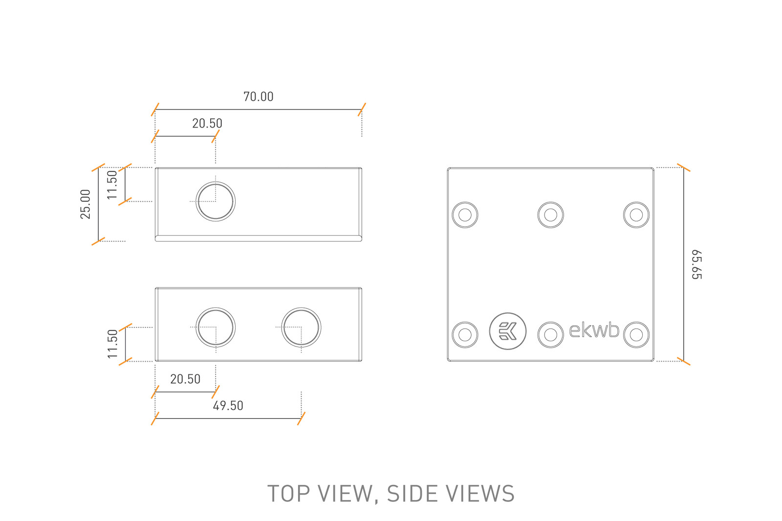 EK-FC Terminal X2 S - Acetal – EK Webshop