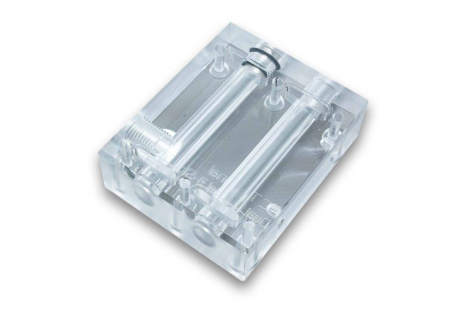 EK-FC Terminal DUAL Parallel 3-Slot - Plexi – EK Webshop